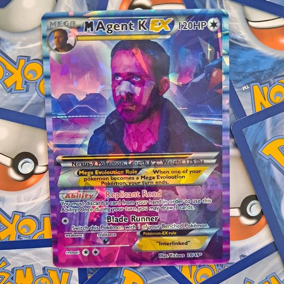 Games | Agent K Pokemon Card Blade Runner | Poshmark